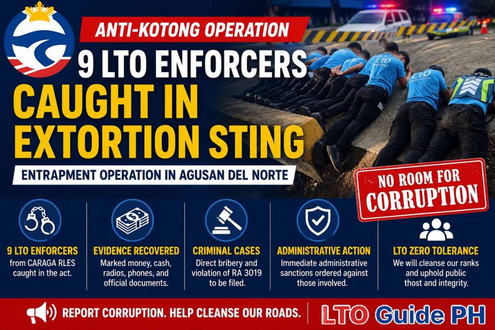 LTO CARAGA Extortion Case - LTO Guide PH